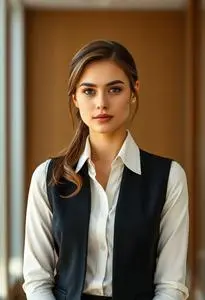 Office Formal Look Woman Costume Face Swap