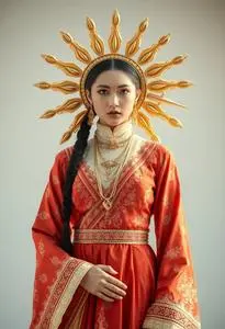 Free Sun Queen Costume Face Swap