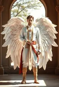 Free Male Angel Wings Costume Face Swap