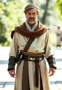 Man Obi Wan Kenobi Costume Face Swap