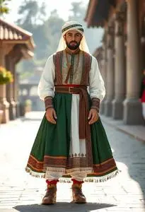 Free Turkish Traditional Dress Male Face Swap