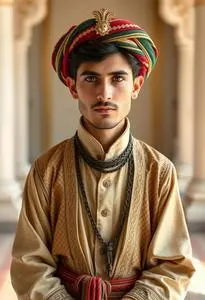Persia National Costume Face Swap