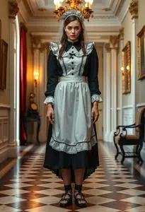 Haunted Mansion Maid Costume Face Swap