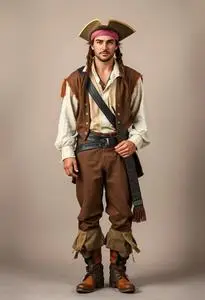 Captain Boone Costume Face Swap