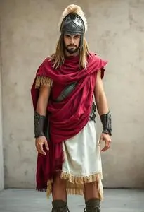 Gladiator Peely Costume Face Swap