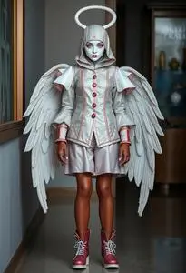 Free Hazbin Hotel Angel Dust Costume Face Swap