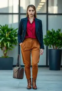 Free Interview Attire For Woman Face Swap