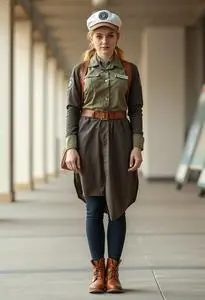 Free Mail Girl Costume Face Swap