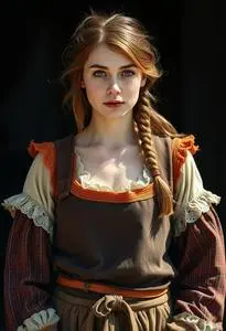 Medieval Peasant Costume Face Swap