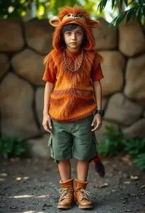 Free Mowgli Costume Face Swap