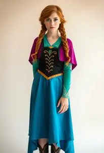 Free Princess Anna Adult Costume Face Swap