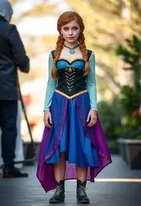 Princess Anna Costume Face Swap