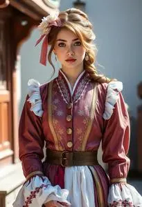 Free Female Storybook Character Costume Face Swap
