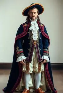 French Royal Costume Face Swap