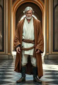 Obi Wan Kenobi Costume Man Face Swap