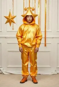 Gold Star Costume Face Swap