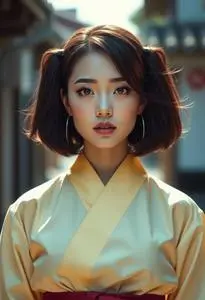 Retsuko Costume Face Swap