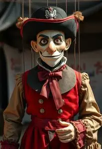 Male Puppet Master Costume Face Swap