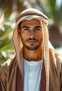 Free Islamic Thobe Costume Face Swap