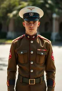 Marine Corps Costume Face Swap