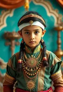 Boy Princess Jasmine Costume Face Swap