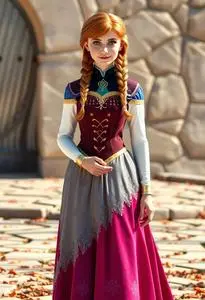 Free Princess Anna Costume Adult Face Swap