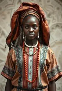 Free Nigerian Native Wears For Ladies Face Swap