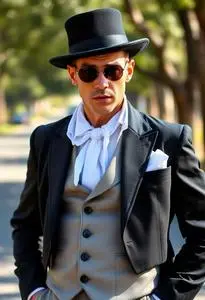 Free Pimp Named Slickback Costume Face Swap