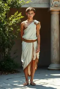 Greek Goddess Costume Boy Face Swap