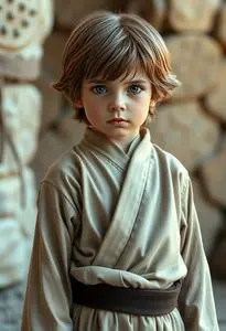 Child Luke Skywalker Costume Face Swap