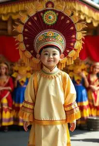 Free Sinulog Festival Doll Costume Face Swap