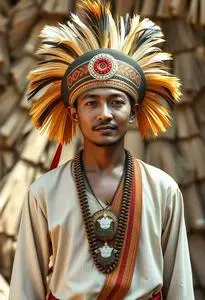 Native Filipino Costume Male Face Swap