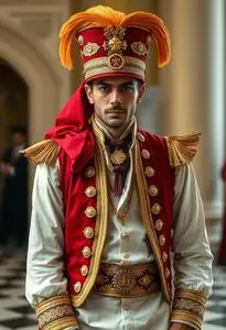 Ring Leader Costume Male Face Swap