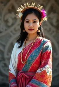 Philippine Ethnic Costume Female Face Swap