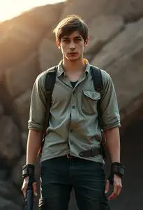 Free Thomas Maze Runner Costume Face Swap