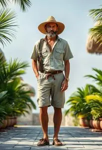 Resort Attire Costume Face Swap