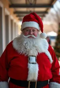 Holiday Santa Claus Plus Size Face Swap