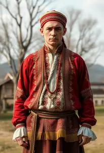Russian Costume Traditional Face Swap