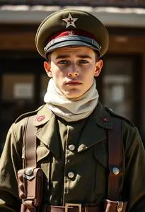 Free Soviet Soldier Halloween Costume Face Swap