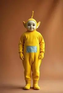 Free Teletubbies Yellow Costume Face Swap