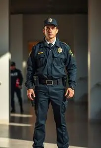 Security Guard Costume Face Swap
