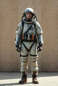 Space Themed Outfit Man Costume Face Swap
