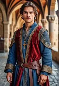 Free Modern Medieval Clothing Man Face Swap
