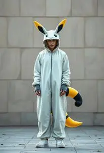 Umbreon Onesie Costume Face Swap