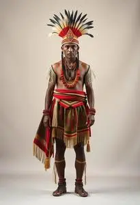 Tribal Folk Dance Costume Face Swap