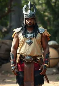 Wakanda Warrior Costume Plus Size Face Swap