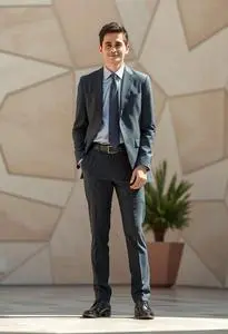 Free Formal Office Wear Man Face Swap