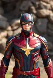 Free Face Swap Superheroes Captain Marvel Movie Poster Face Swap