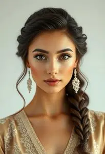 Packing Gel Bridal Hairstyle Face Swap
