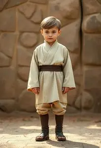 Child Boy Jedi Costume Face Swap